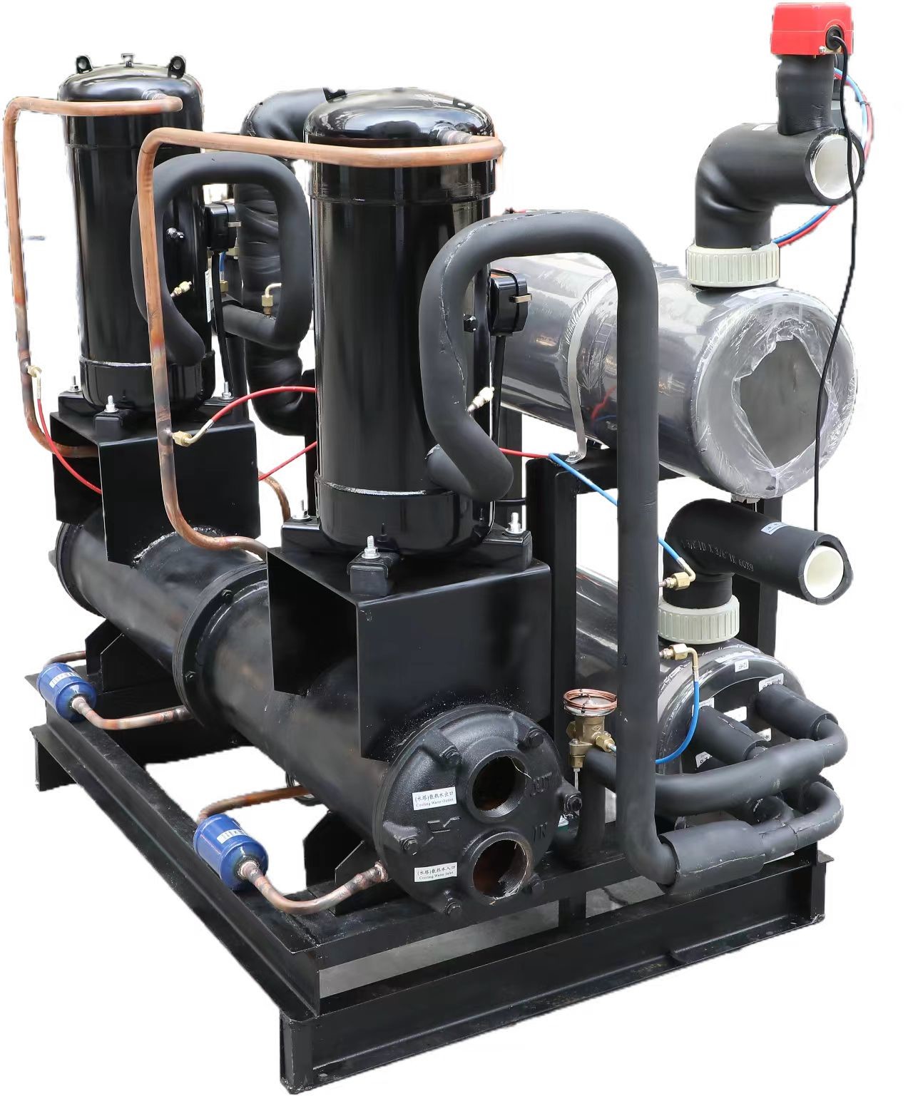 2 Compressor Water Cooled Chiller Adalah With 3-phase/380V/50Hz Power ...