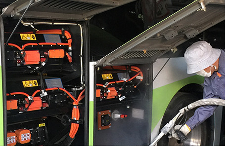 Electric Vehicle Dry Ice Blaster Cleaning Machine For New Energy ...